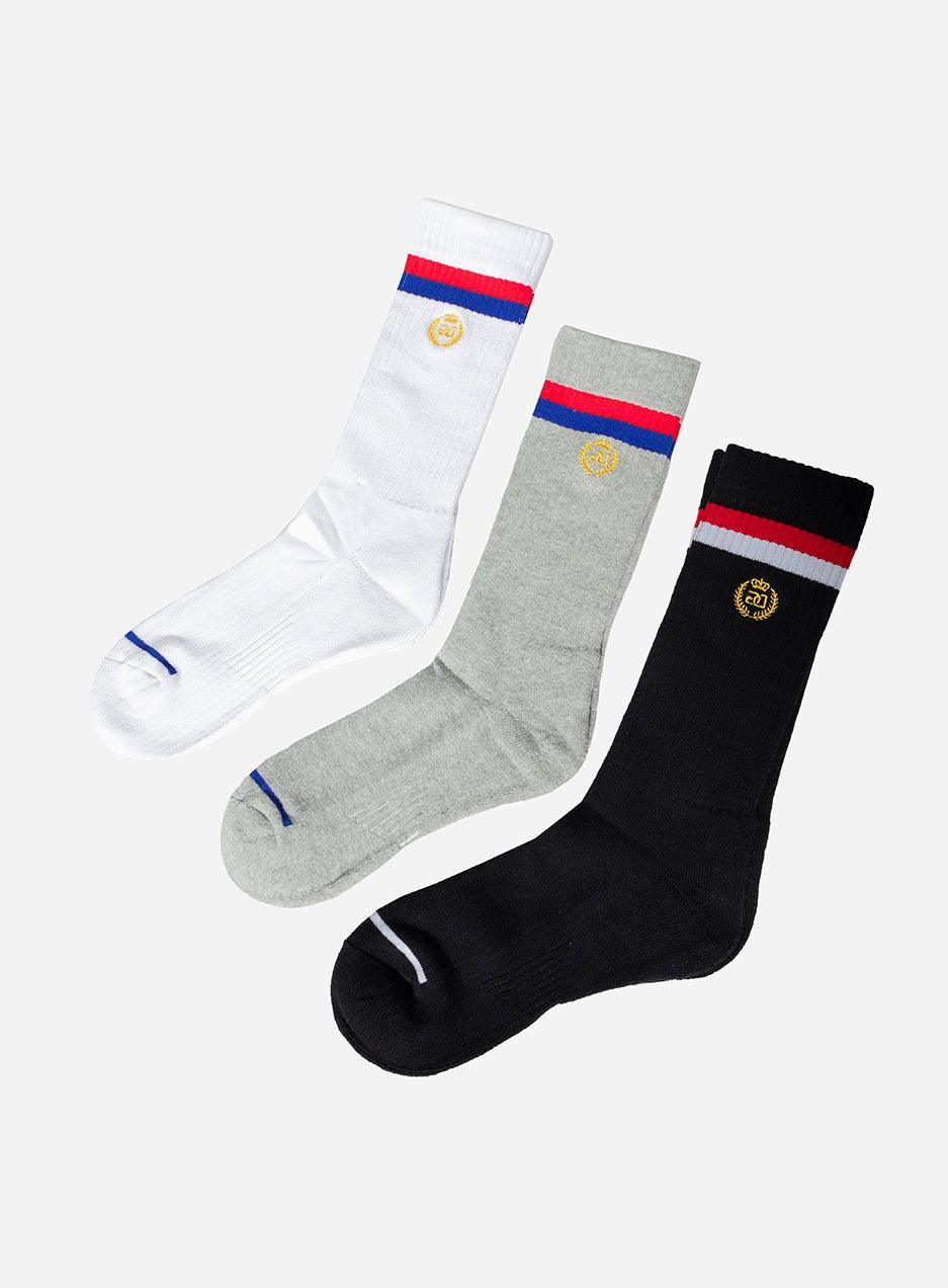 GD Crew Socks 3pack